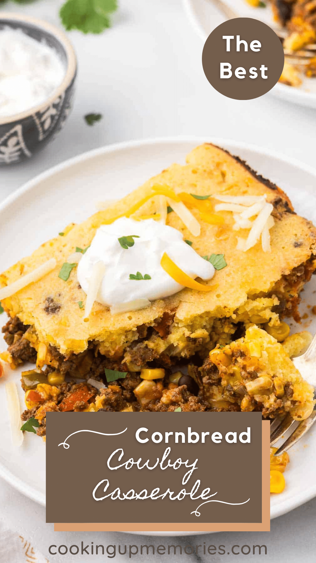 The Best Cornbread Cowboy Casserole - Cooking Up Memories