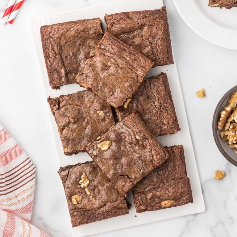 Chocolate Walnut Brownie Recipe - Cooking Up Memories
