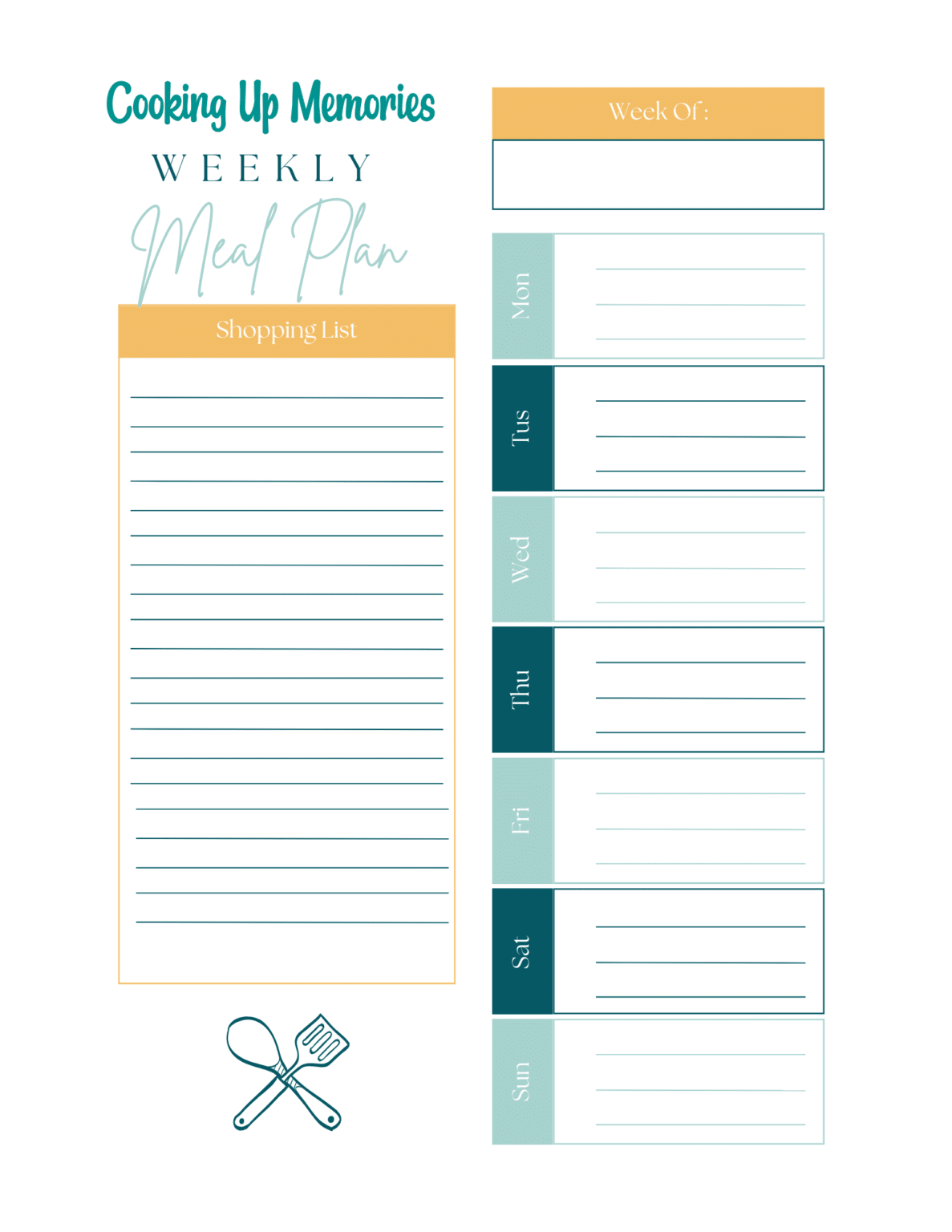 Cooking Up Memories - Cooking Up Memories