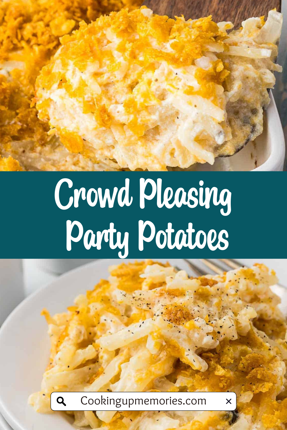 Party Potatoes Recipe (Perfect Potluck Dish) - Cooking Up Memories