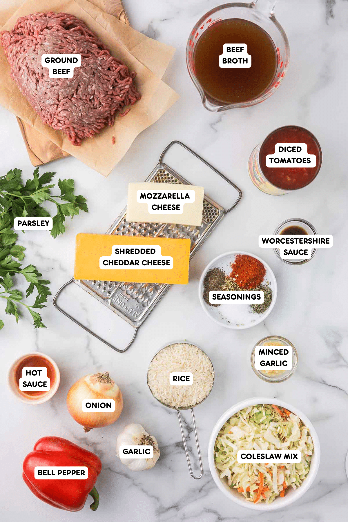 Unstuffed Cabbage Roll Skillet Dinner (With Rice) - Cooking Up Memories