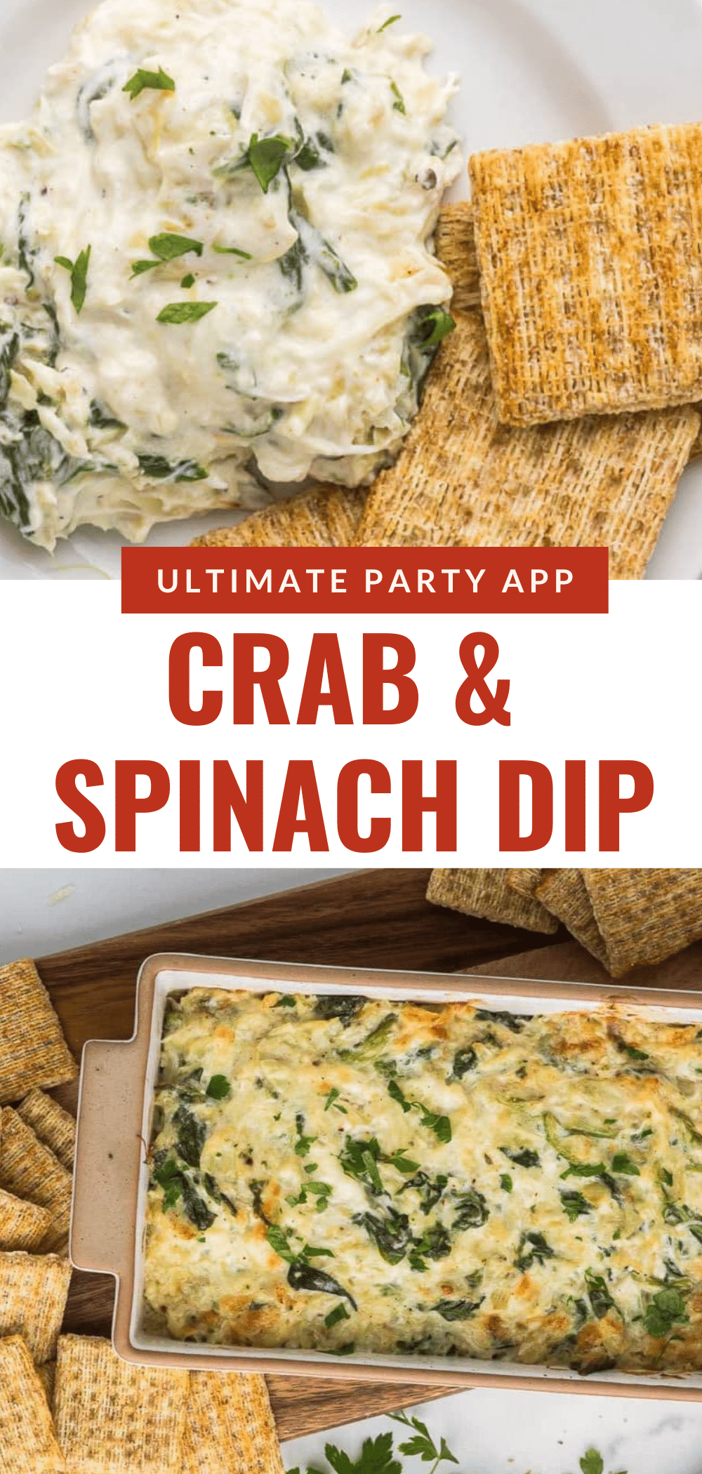 Creamy Spinach Artichoke Crab Dip Recipe (Quick and Easy) - Cooking Up ...