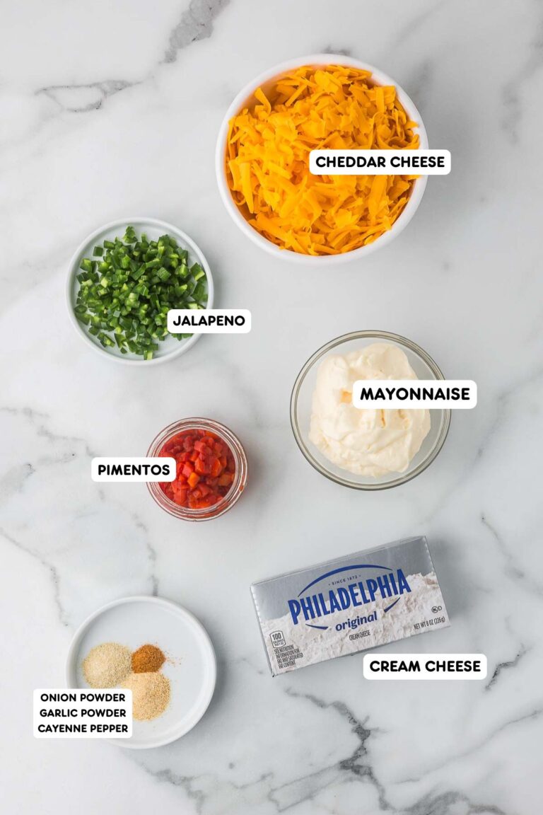Masters Pimento Cheese Spread (10-Minute Recipe) - Cooking Up Memories