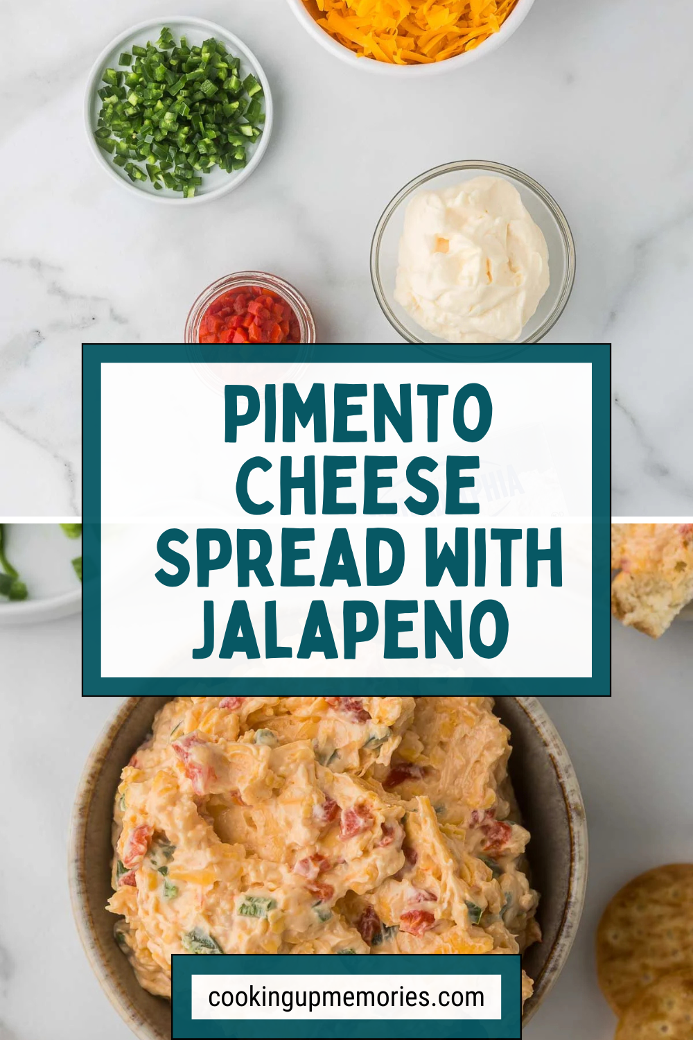 Masters Pimento Cheese Spread (10-Minute Recipe) - Cooking Up Memories