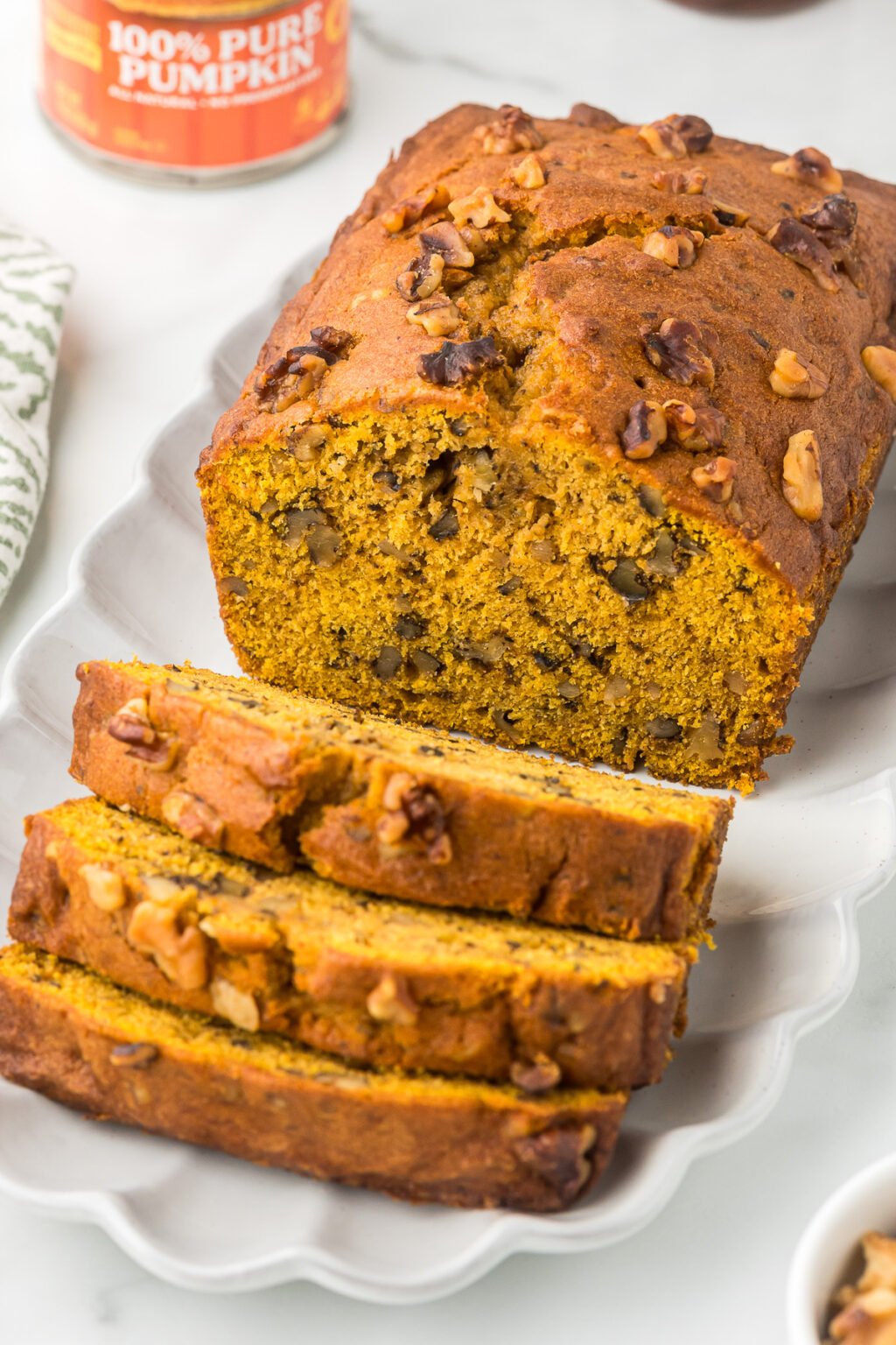 Pumpkin Bread with Walnuts – Buttery, Soft, and Easy to Make - Cooking Up Memories